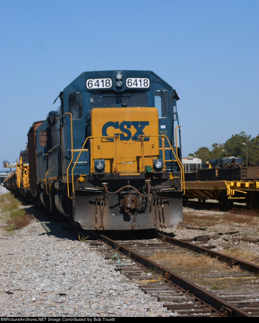CSX 6418 xCSX 6179 and xC&O 4280 built in 1978.